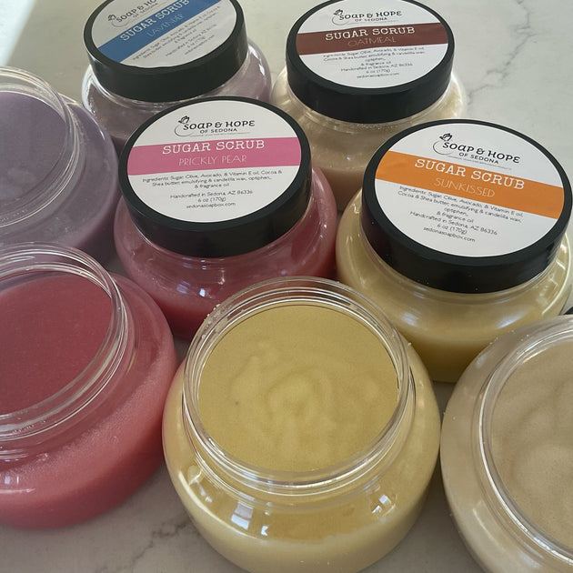 Sunkissed Sugar scrub with Cocoa and Shea Butter | Sedona Soap Box