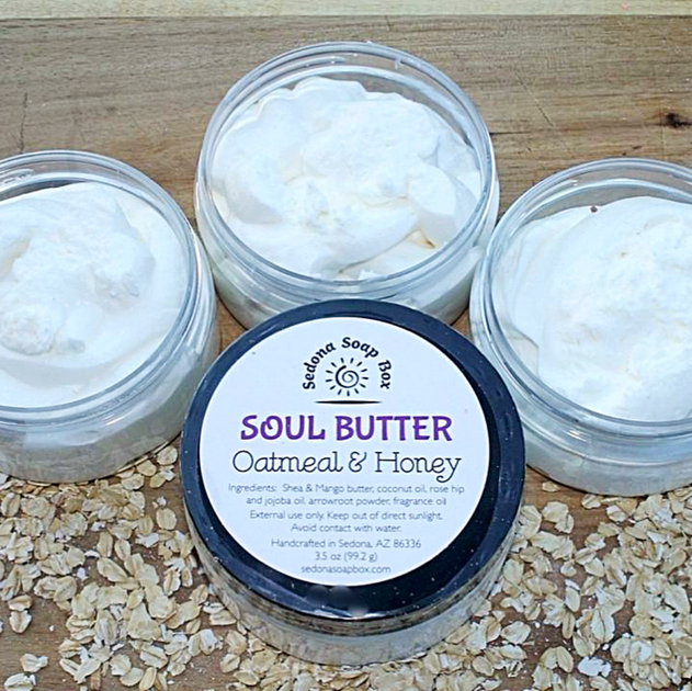 Soul Butter - Oatmeal & Honey | Sedona Soap Box