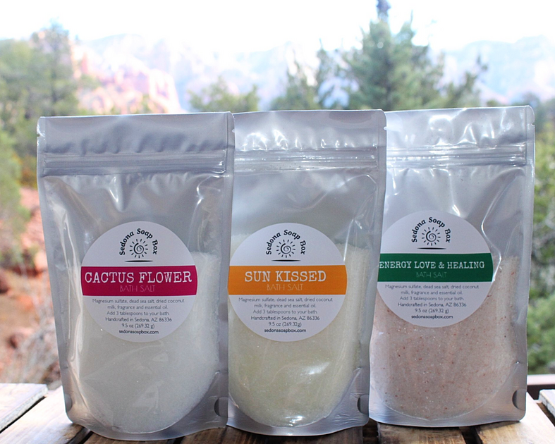 Sedona Soap Box Bath Salt - Cactus Flower | Sedona Soap Box